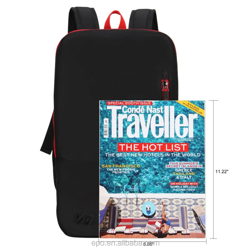 Custom Waterproof Polyester 19 Inch Slim Laptop Sleeve Backpack Bag ...