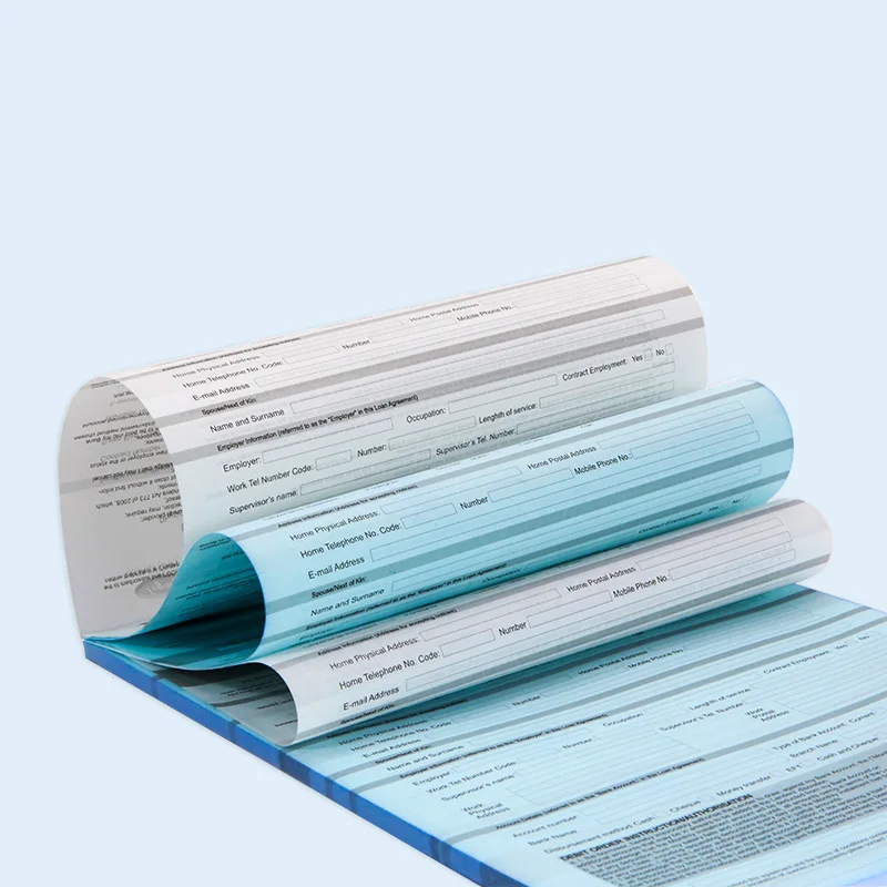 Professional Custom Carbonless Receipt Book - Duplicate Invoice