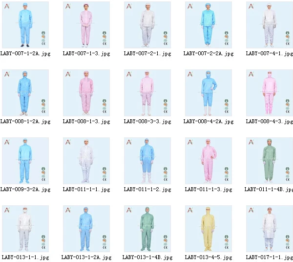White Esd Smock Gown With Safety Shoe For Cleanroom - Buy Esd Smock ...