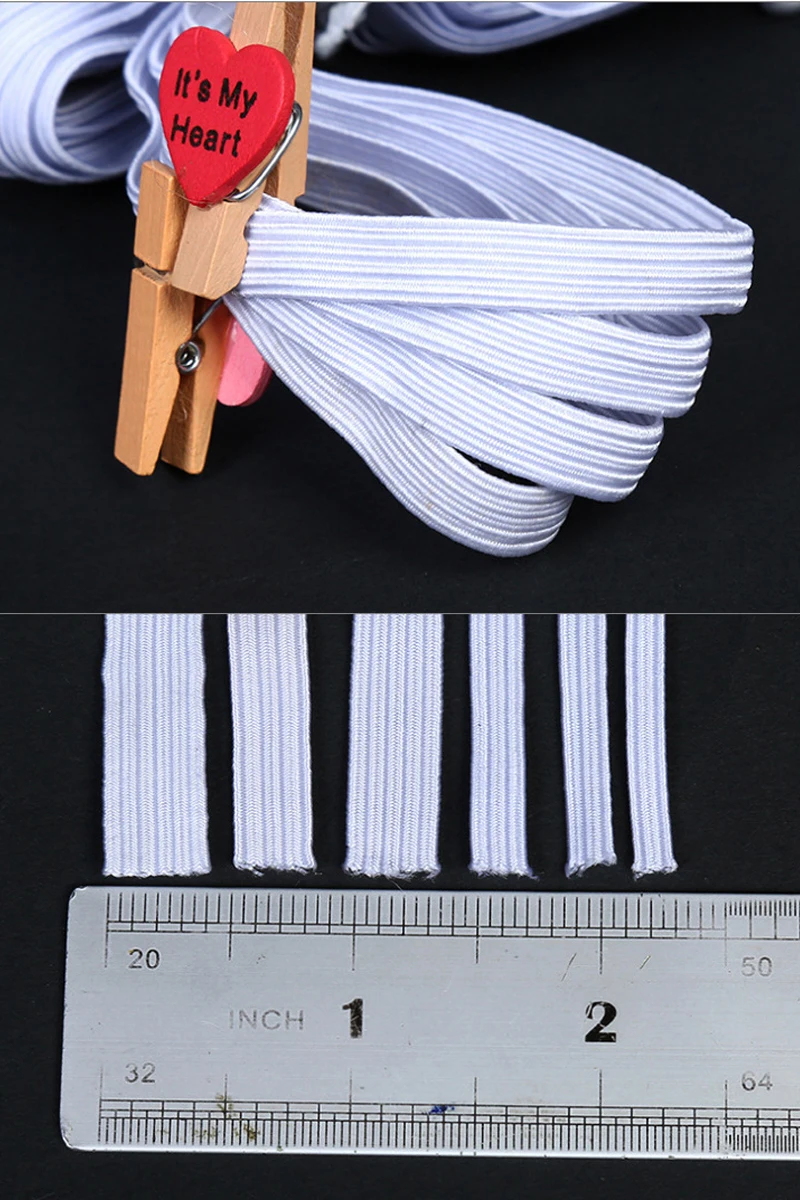 High Quality Custom Polyester Flat Book Strap Elastic Book Band Braided ...