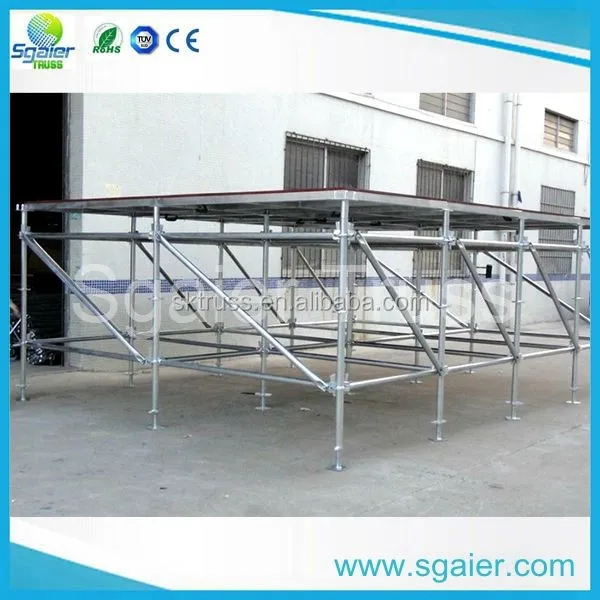 Activity Adjustable Steel Layer Stage Adjustable Aluminum Stage Leg ...
