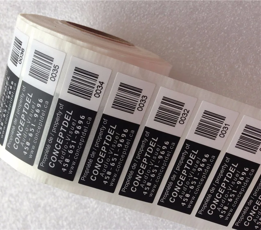 High Quality Laminated Thermal Barcode Label Sticker - Buy Thermal ...