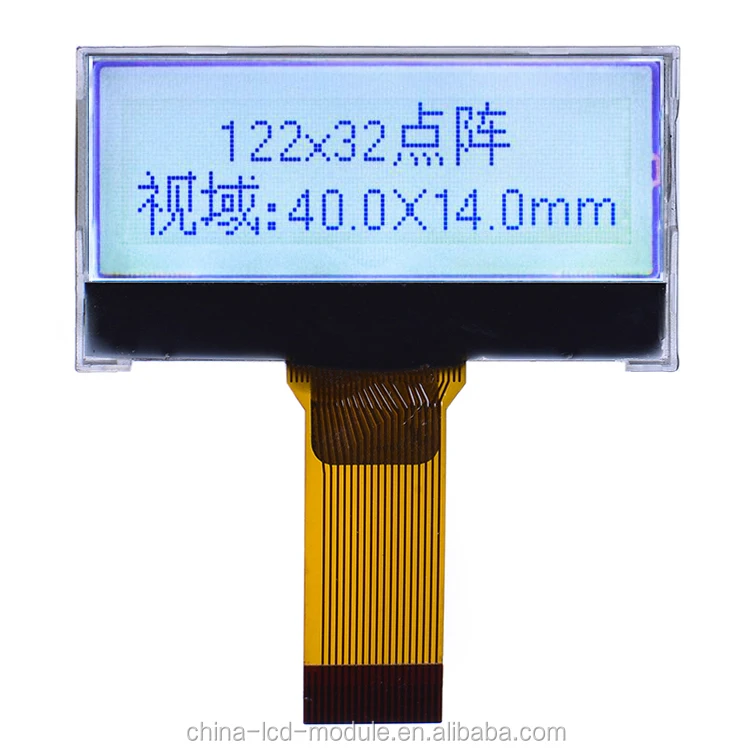 122X32 Graphics LCD Display - JHD12232-G06BSW-G Module