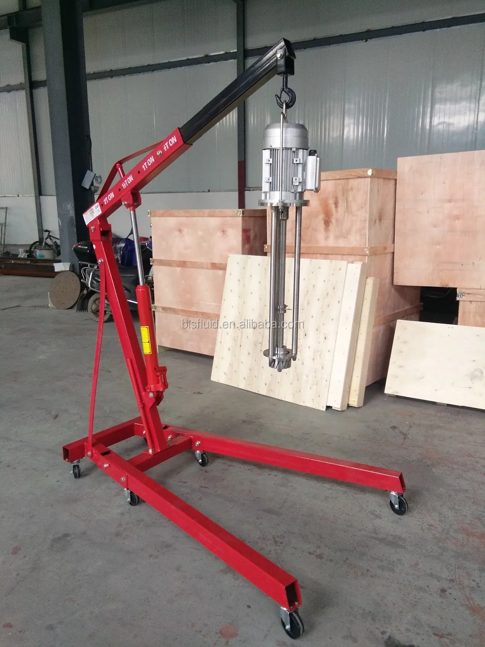 Industrial Paint Dissolver Mixer Homogenizer With Lifting Stand - Buy ...