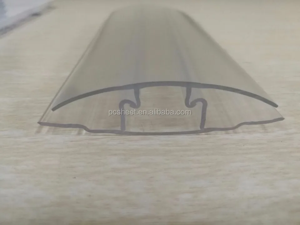 High Quality 4mm 6mm Polycarbonate Sheet Connector H And U Profile ...