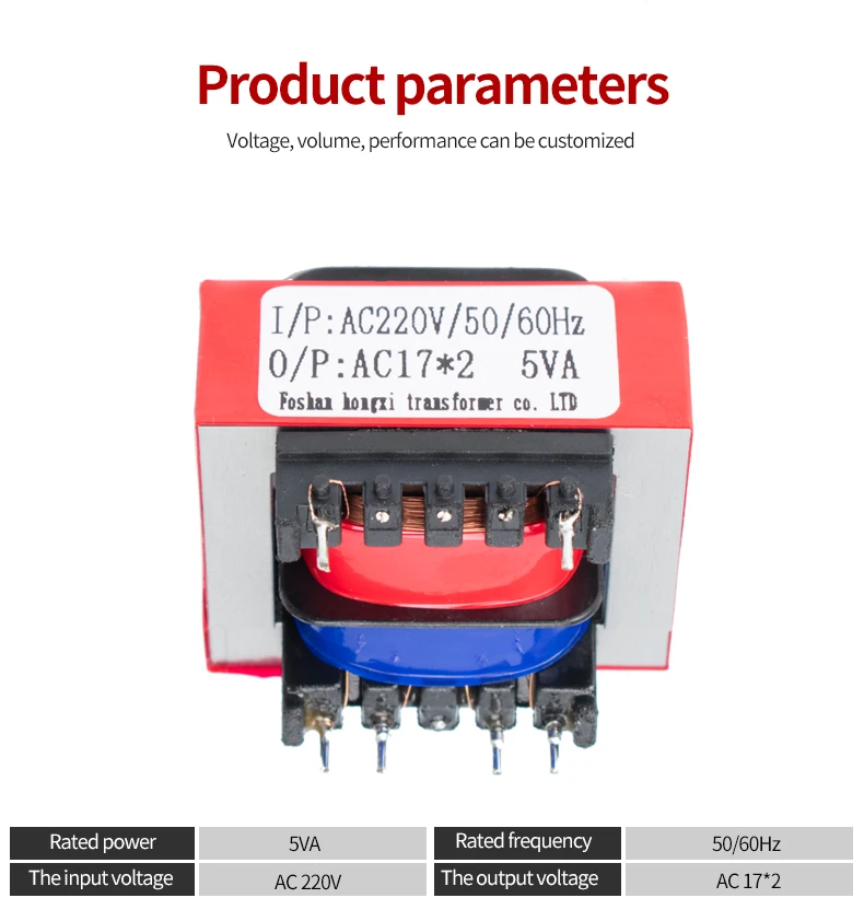 4 Pin Type Transformer 5VA - Efficient & Reliable Power