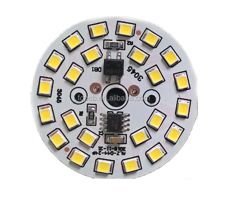 Aluminum Pcb For Led,Smd Mould Led Pcb Board 94v-0 With Smt Service ...