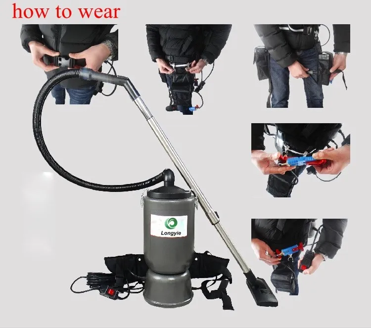 36V 700W Battery Powered Industrial Grade Vacuum Cleaner