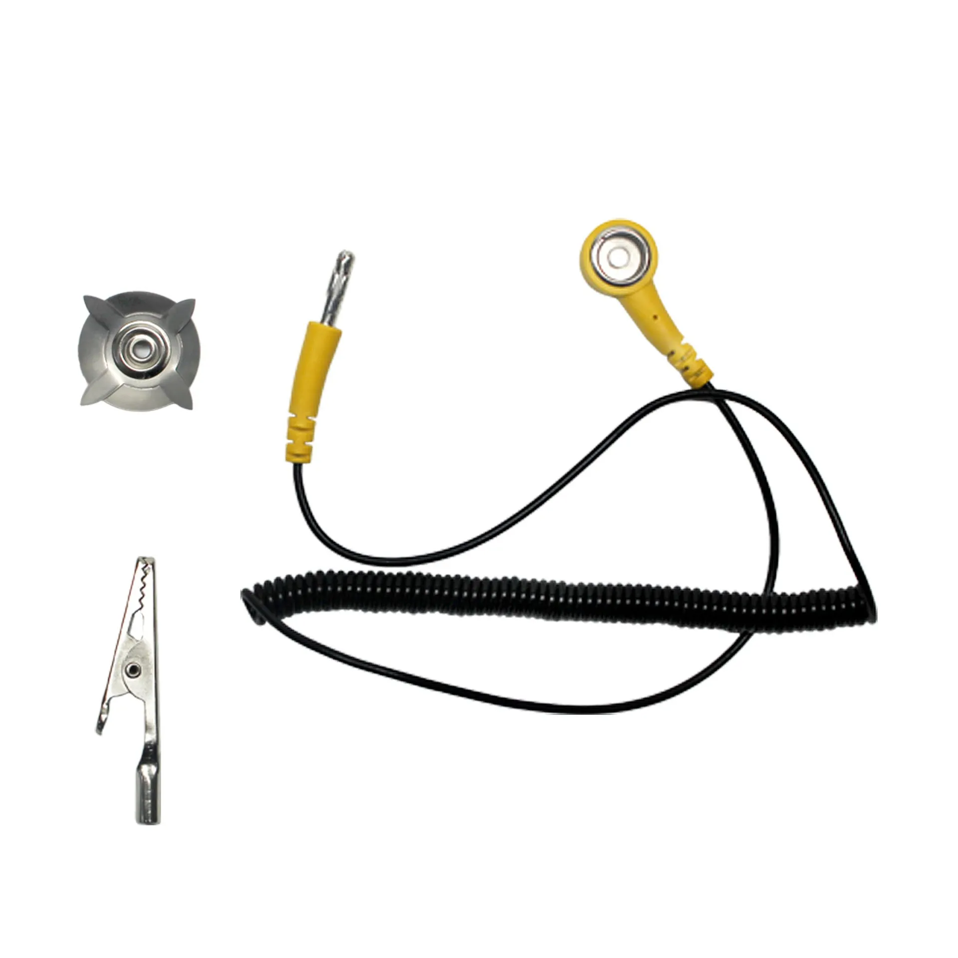Anti-static Alligator Clip Esd Grounding Cord - Buy Esd Ground Cord ...