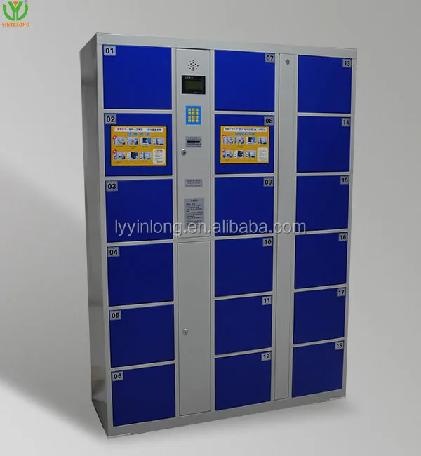Electronic Smart Storage Pin Code Barcode Access Digital Safety Lockers ...