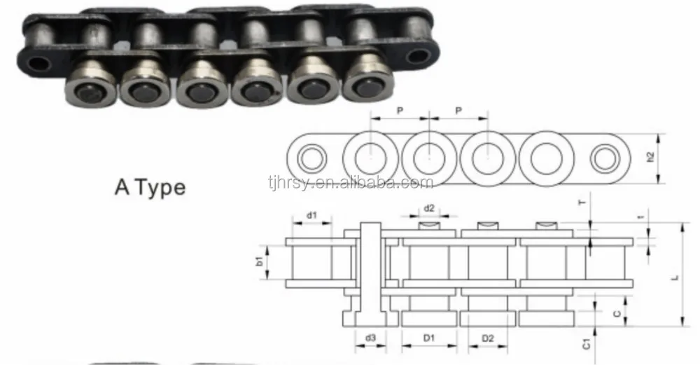 06b-cdl Carbon Steel Side Roller Chain - Buy 06b Cdl Roller Chain,06b ...