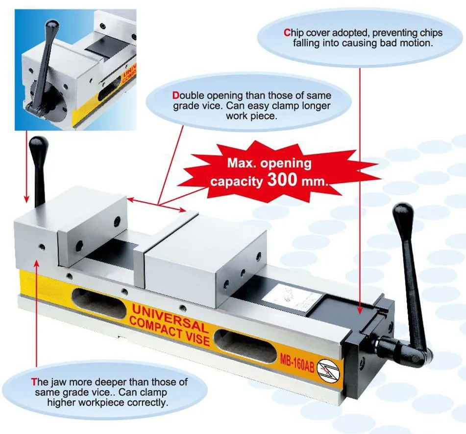 Double Wrench Mechanical Angle Lock Machine Precision Vice - Buy Double ...
