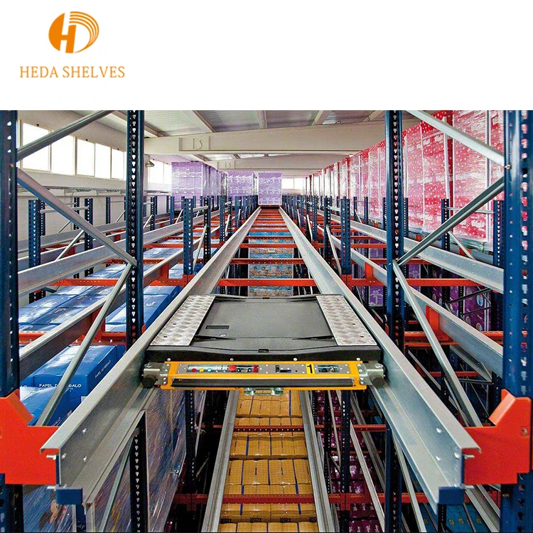 Heavy-Duty Adjustable Multi-Level Metal Racks Radio Shuttle Racking ...