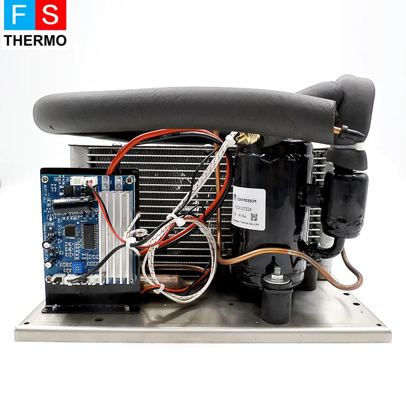 Mini Condensing Unit Chiller Condenser For Mini Water Cooling System ...