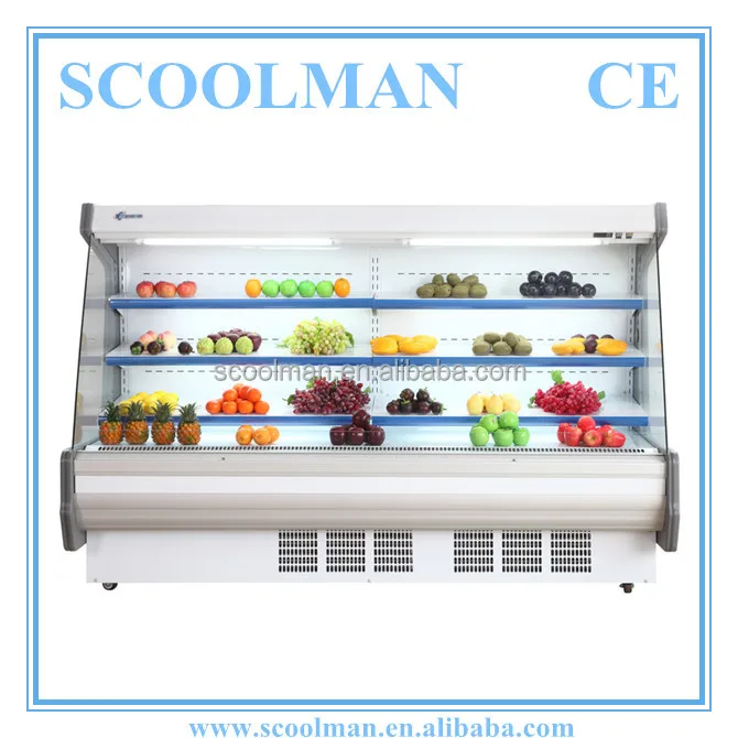 Supermarket Commercial Fresh Vegetable Coolers - Buy Commercial Fresh ...