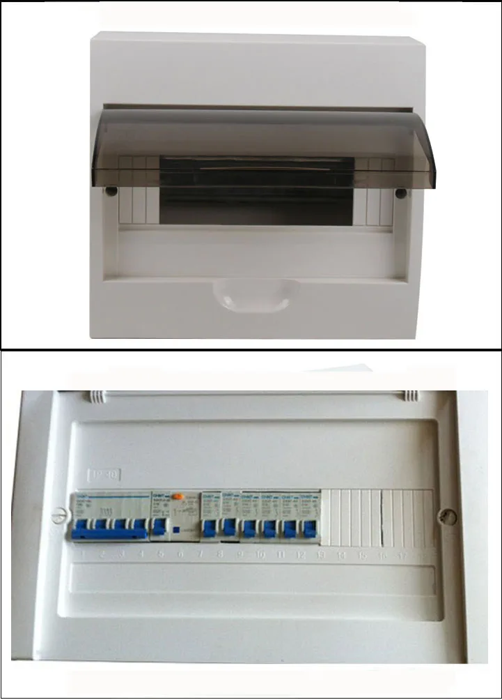 Surface Electrical Ip65 Abs Plastic 12way Mcb/mccb Waterproof Enclosure ...