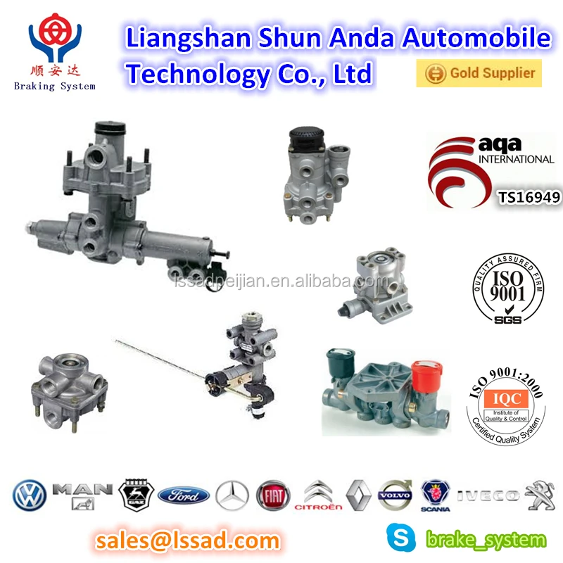 Abs Brake System For Trailer/truck Air Brake Systemvalves/trailer Air ...