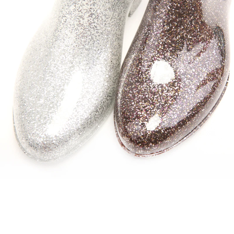 China Supplier Pvc Shiny Riding Boots,Elastic Rain Boots Shoes - Buy ...