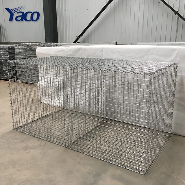 4mm Galfan Wire Welded Gabion Stone Cage 20x20x100cm Gabion Spenax Hog ...