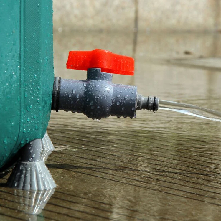 200-liter Pvc Rainwater Barrel With Collapsible Garden Hose Portable ...