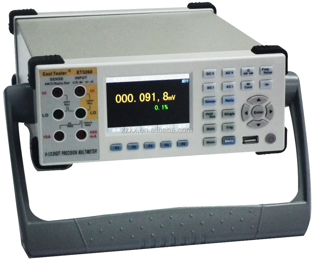 6 1/2 Bench Type Digital Multimeter Gpib Interface Signal Input ...