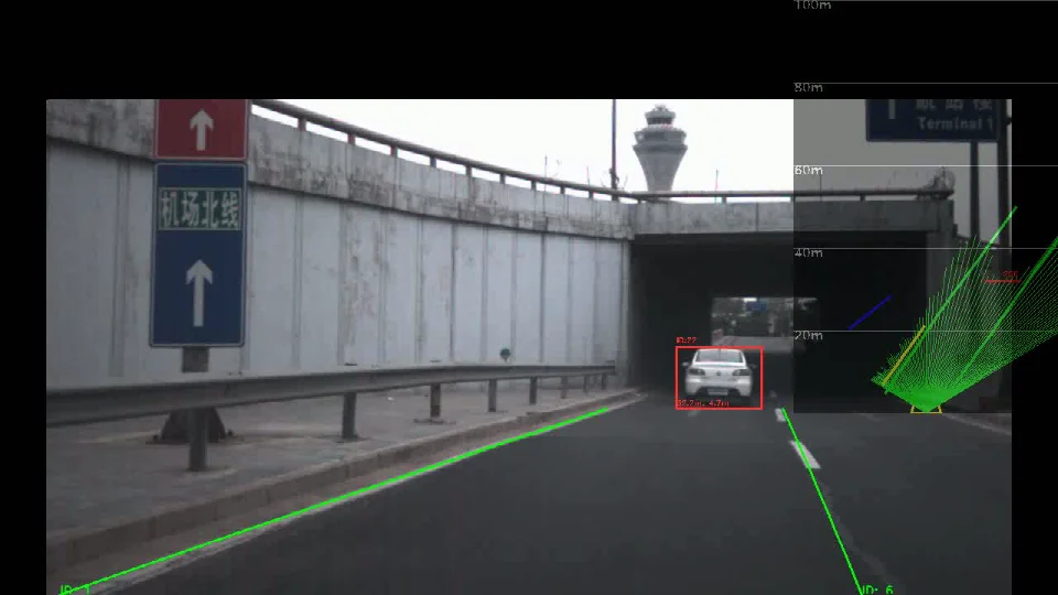 Car ADAS DSM Warning System Front Collision Warning FCW Mobile Eye ...