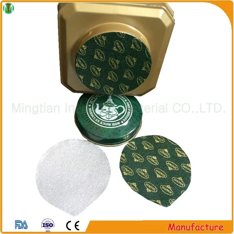Embossed Pre Cut 37mm Easy Peel Aluminium Foil Lids For K Cup Coffee ...