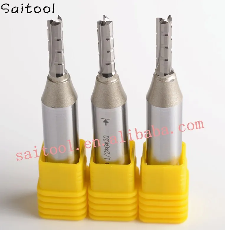 Woodworking Router Bits Tct Straight Bits And Wood Mills With 3 Flutes ...