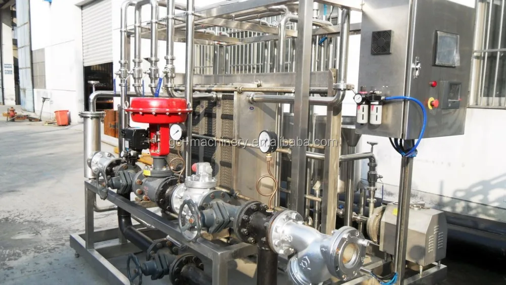 Small Scale Uht Milk Processing Plant Milk Plate Type Uht Milk ...