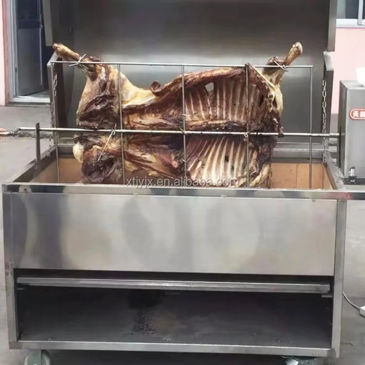 Commercial Restaurant Lamb Rotisseries / Charcoal Chicken Rotisserie ...