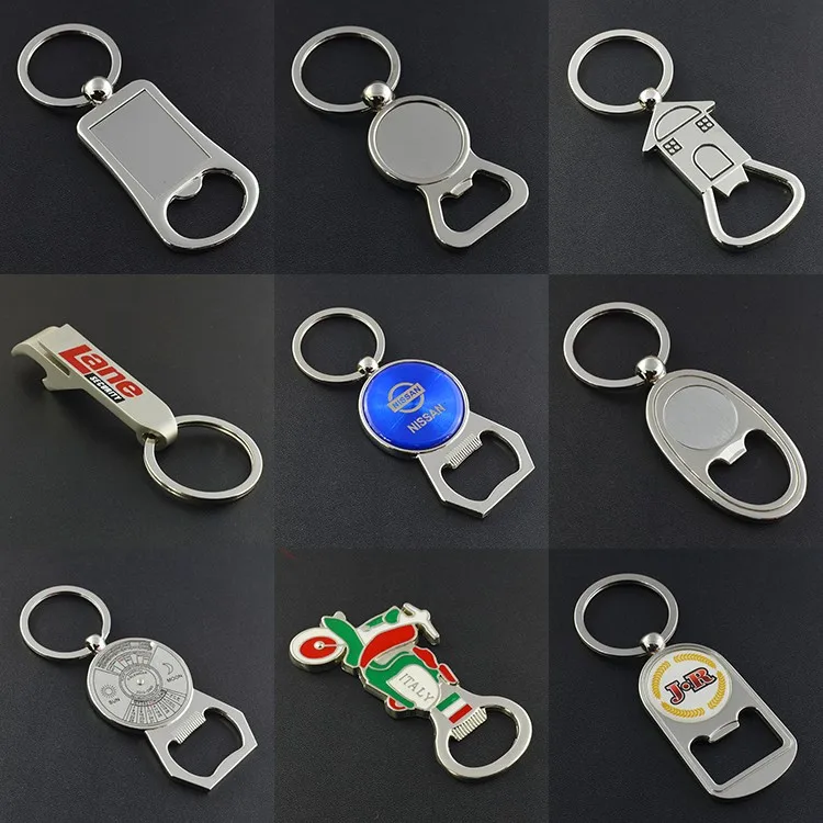 Two Sided Laser Engraved Flat Metal Rectangle Keychain UV/Offset ...