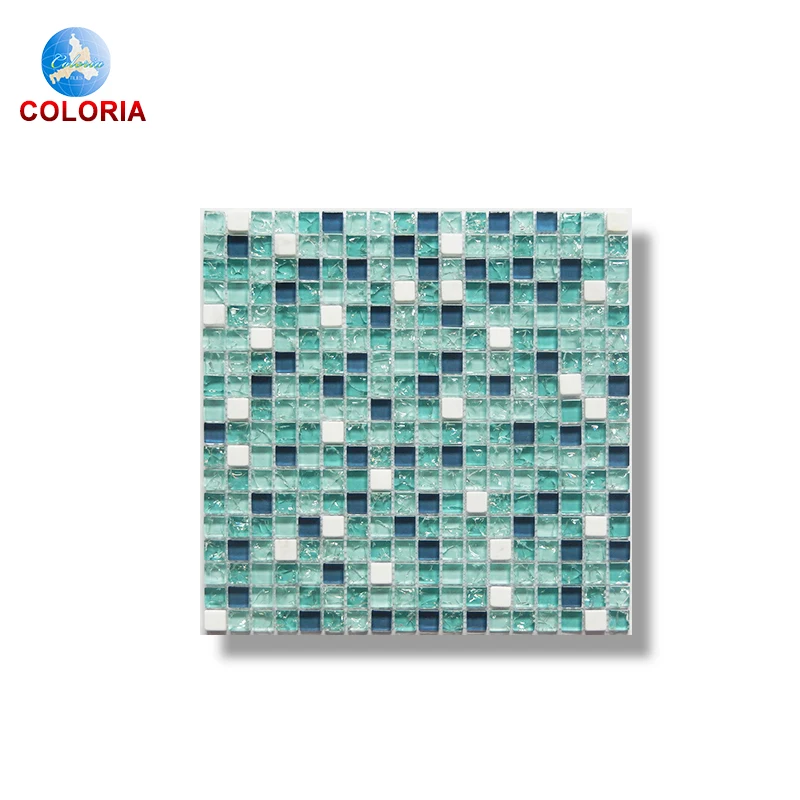 Turquoise Tegels in Formas Ceramica - Wandtegels Turquoise