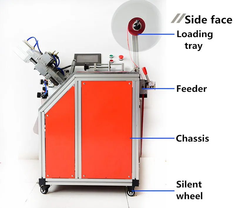 Ultrasonic Cutting Machine Tape Cutter For Burr Sticky Buckle Magic ...