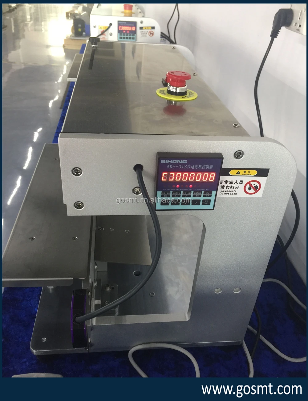 Professional V-cut PCB Separator Machine with Moveable Cutting Blade ...