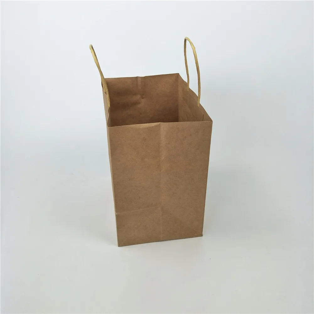 Printed Custom To Go Paper Bag,Take Away Bag Handle,Food Takeaway Kraft ...