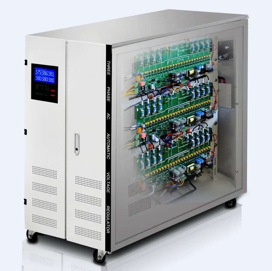 Thyristor Power Stabilizer Regulator 200kva For Industrial Use - Buy ...