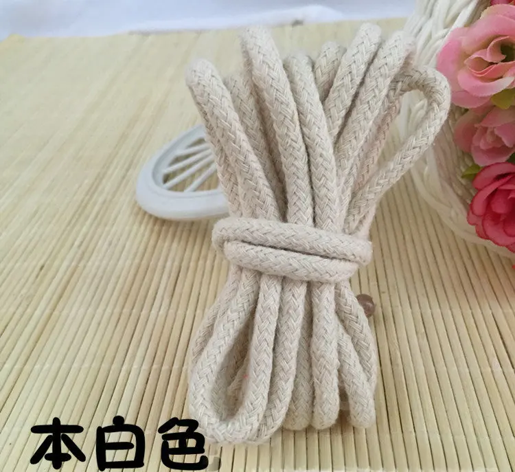 100% Cotton Draw Cord with Core Versatile for Shoes Bags Garments Home ...