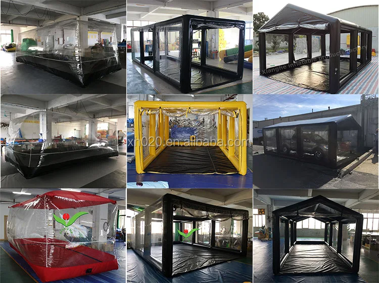 Outdoor Indoor Portable Car Pod Tent Durable Carport Inflatable Garage ...
