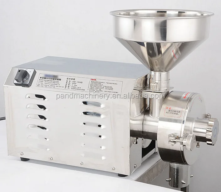 304 Stainless Steel Yam Flour Grinding Machine White Fine Wheat Flour ...