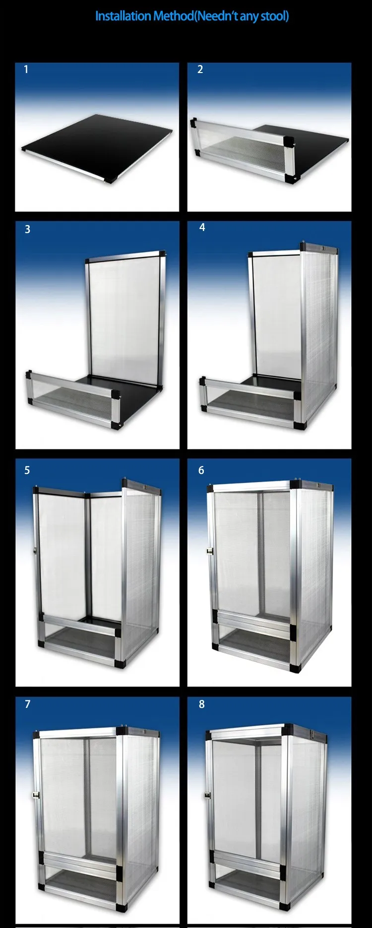 Nomoy 2016 New Style Pet Product Hot Sale Oem/odm Custom Metal Reptile ...