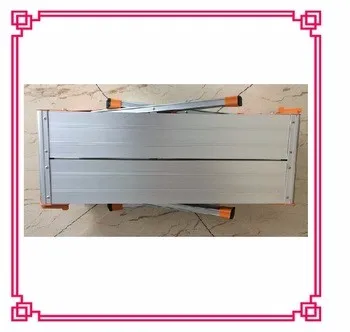 Aluminum Portable Platform Car Washing Ladder - 300 Lbs