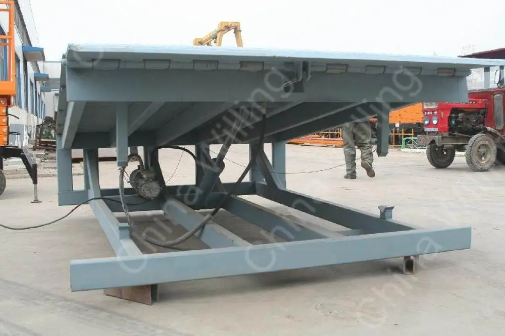 6 Ton Hydraulic Loading And Unloading Equipment Ramp Dock Leveler - Buy ...