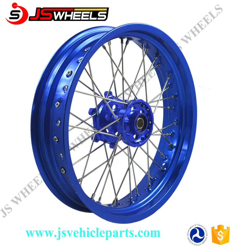 17 Inch Supermoto Motorcycle Cnc Alloy Wheels For Klx450 Klx250 - Buy ...