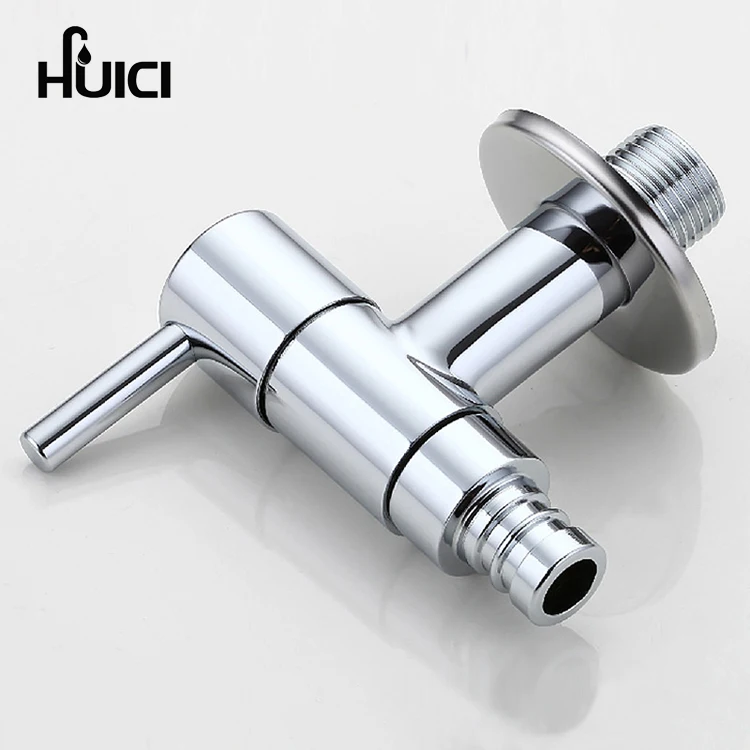 Modern Outdoor Brass Water Tap - Single Cold Connection