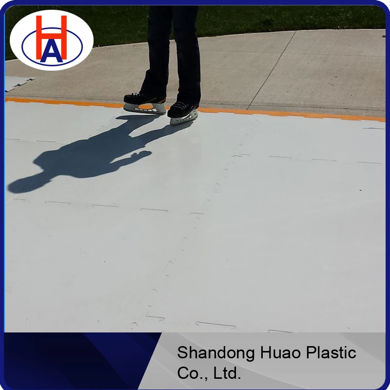 Pe Material Synthetic Ice Rinks Artificial Ice Skating Rinks - Buy ...
