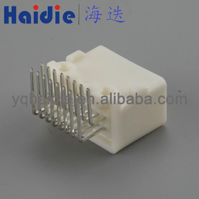 16 pin electrical automotive pcb Board Level connector 1318382-2 ...