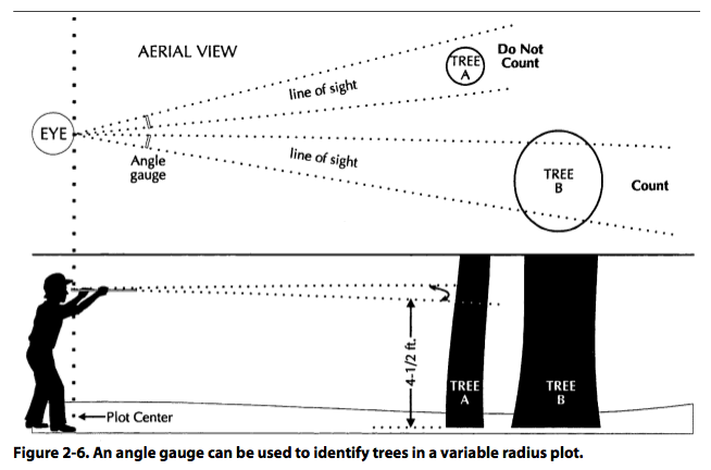 Angle Gauge Angle Gauge For Measureing Basia Area Of Tree Basal Area ...