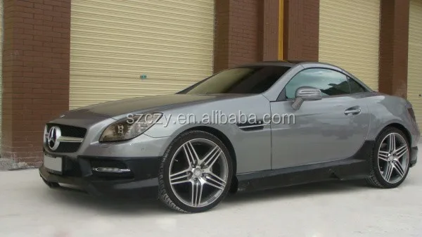 Slk 200 R172 Pu Front Lip Spoiler Body Kits For Mercedes Slk 200 R172 ...