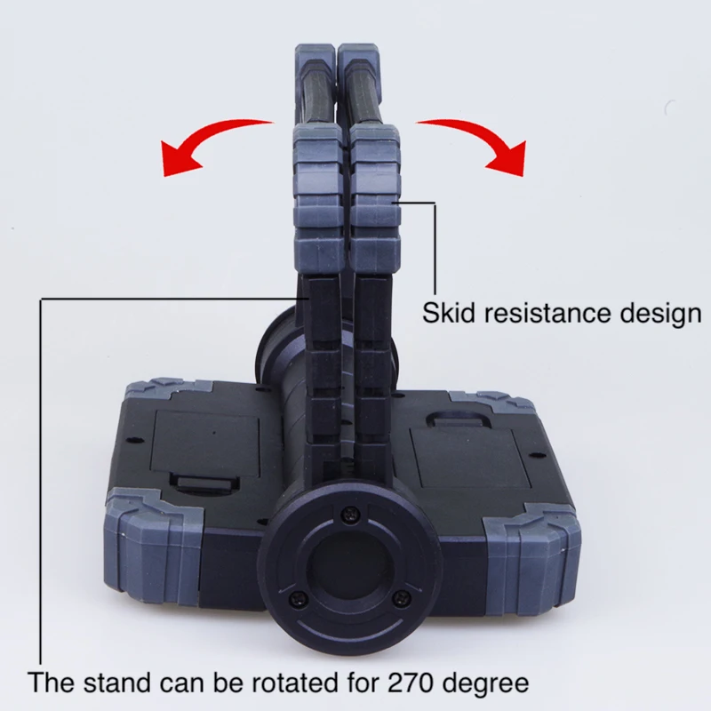 New Item 360 Degree 2 Pcs 20w Cob Led Aa Battery Powered Flexible ...