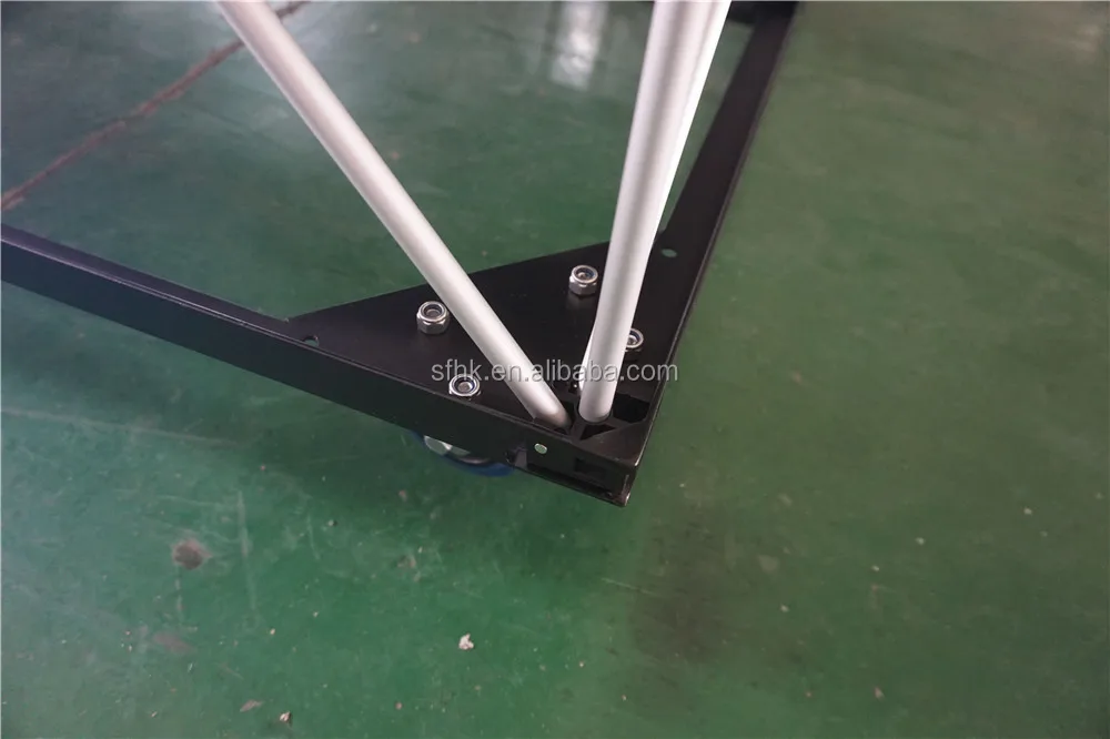 12'x8' Portable Stage System with Wheels - RK Stage